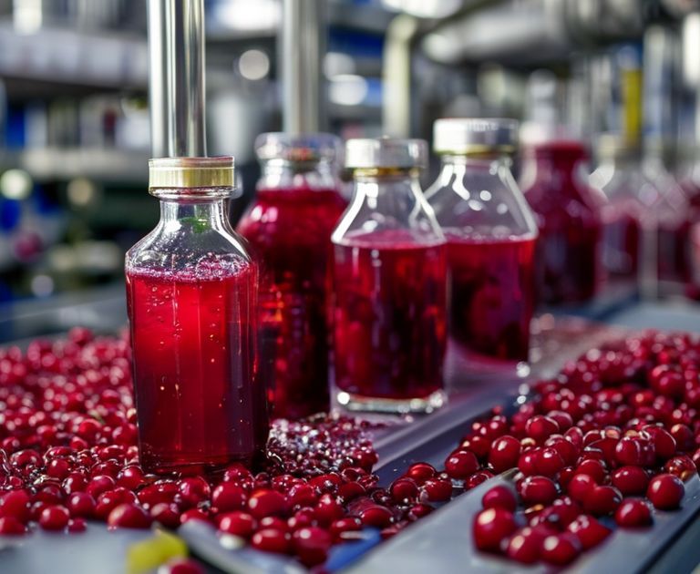 How Cranberry Juice is Extracted in Factories: The Full Process